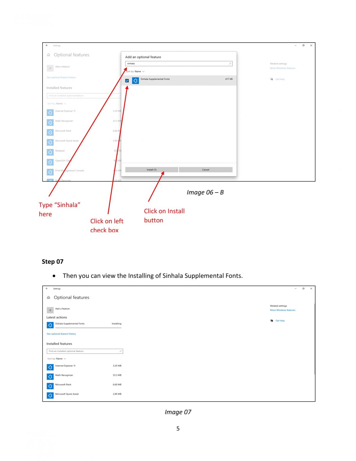 Resolving the Sinhala Rendering Issue - Installing the latest Iskoola ...